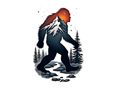 500 Best Bigfoot Tattoo Ideas Designs And Meaning 2025