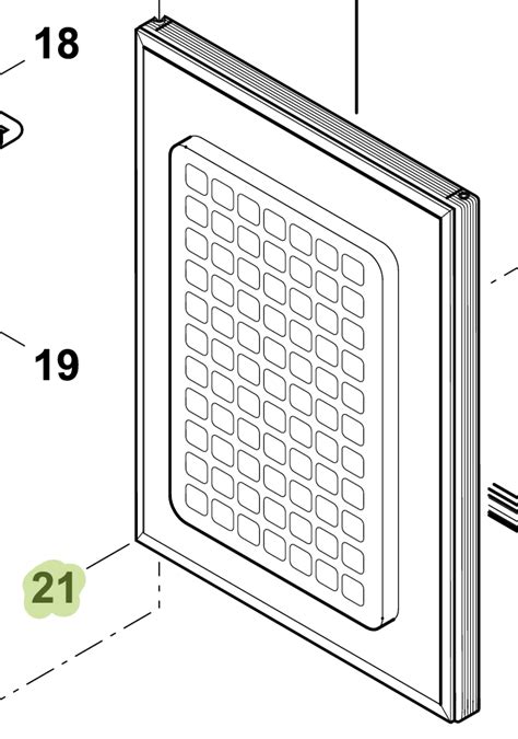 Isotherm Sgc00165aa Complete Door For Cruise Cr65 Freezer Yacht Supply24