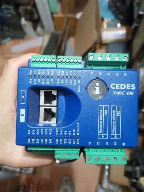 100 Tested Cedes Safec 400 8c Safety Controller 103 564 180 Days
