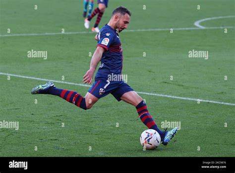 David Ferreiro Of Sd Huesca During The La Liga Match Between Sevilla Fc And Sd Huesca At Estadio