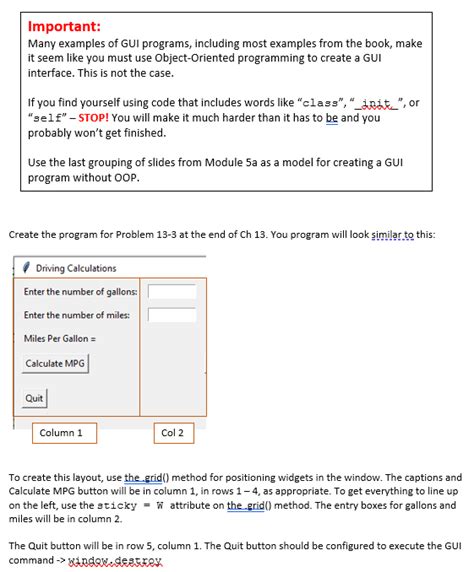 Important Many Examples Of GUI Programs Including Chegg Com
