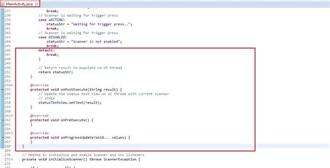 basic scanning tutorial using barcode api zebra technologies techdocs