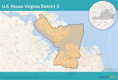 Virginias 3rd Congressional District Ballotpedia