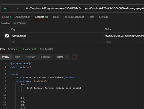 Authentication Geoserver Openid Access Token With Keycloak And