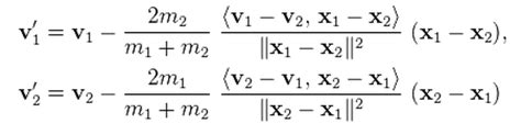 C 11 2D Elastic Collision With SFML Stack Overflow
