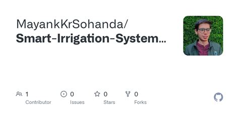 GitHub MayankKrSohanda Smart Irrigation System In Agriculture