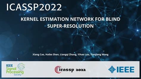 kernel estimation network for blind super resolution ieee resource center