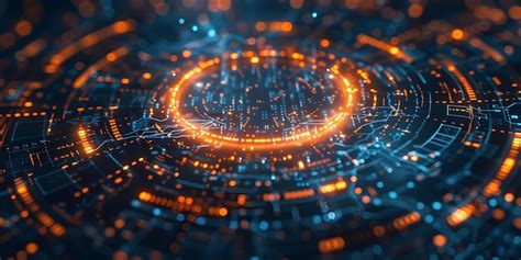 Premium Photo Visual Representation Of Cyber Security Measures Using Symbolic Digital Elements