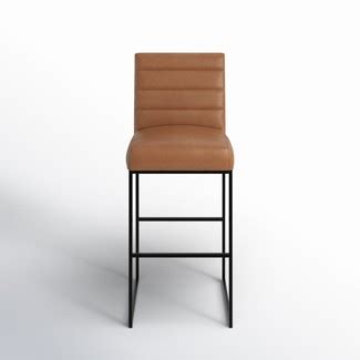 Oona Vegan Leather Bar And Counter Stool Foter