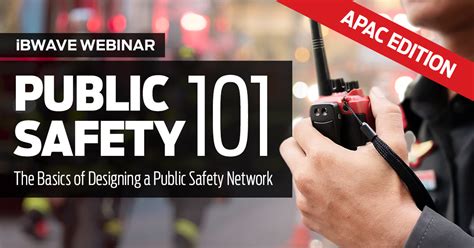 Public Safety 101 Basics Of Designing A Public Safety Network Ibwave