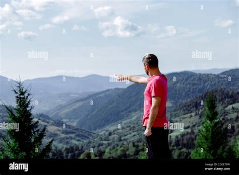 Man Pointing Towards Sky Hi Res Stock Photography And Images Alamy