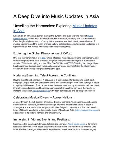 ppt a deep dive into music updates in asia powerpoint presentation free download id 12997694