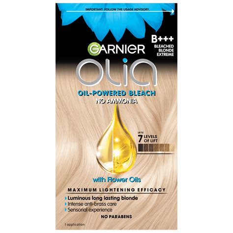 Garnier Olia Oil Powered Hair Bleach Kit Blonde Extreme