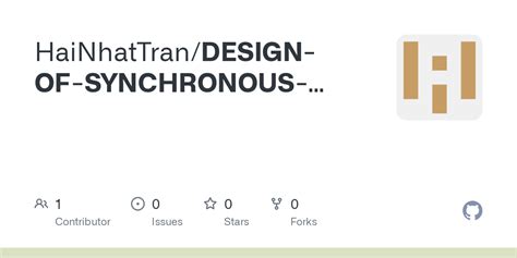 Github Hainhattrandesign Of Synchronous Fifo