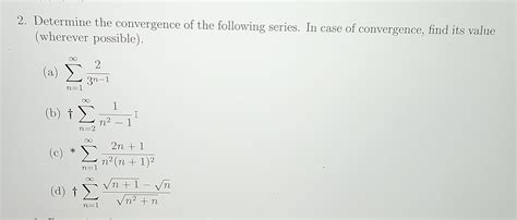 Solved 7 Find The General Solution Of The Following Second