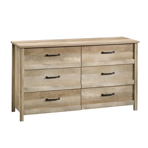 Sauder Cannery Bridge 6 Drawer Dresser Lintel Oak Finish Price History