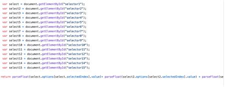 it adds all 15 on that one line no loops of any sort r programminghorror
