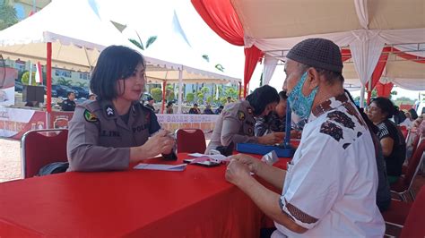 Ratusan Warga Antusias Ikuti Pelayanan Kesehatan Akabri 91 Madika