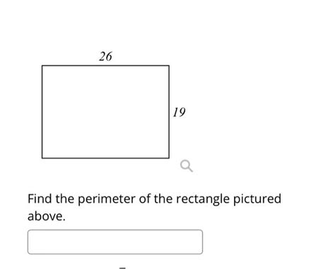 Solved Find The Perimeter Of The Rectangle Pictured Above Chegg