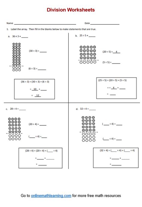 Divide Using Distributive Property Worksheets Printable Online