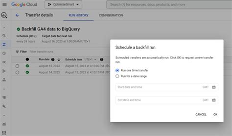 How To Backfill Ga4 Data In Bigquery Optimize Smart