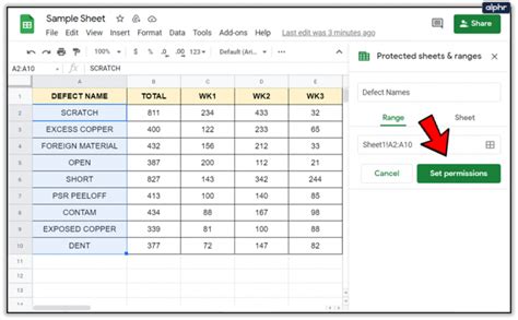 How To Restrict Editing For Specific Cells In Google Sheets