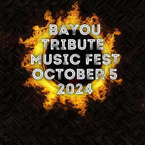 Bayou Tribute Music Fest Thibodaux La