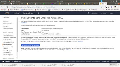 Not Able To Send Email Using Amazon Ses In Java Stack Overflow