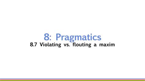Flouting And Violating Maxims Examples Online Offers