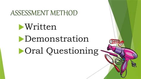 HAIR DRESSING POWER POINT Training To Conduct Pptx Educational Assessment Education