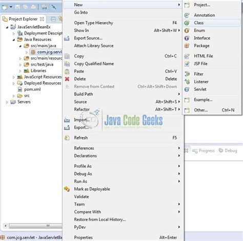 Java Servlet Bean Example Java Code Geeks