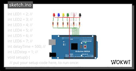 lab2 ข้อ 1 wokwi esp32 stm32 arduino simulator