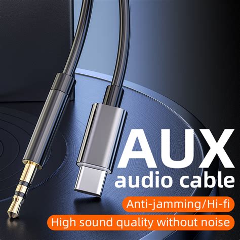 Product Name M Inch Type C To Male Mm Audio Cable Aux Listening To Songs Navigation