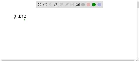 Solveduse Interval Notation To Denote The Set Of All Real Numbers X