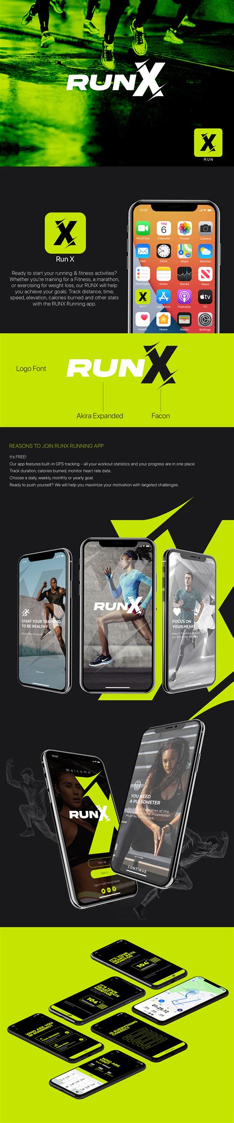 Runx App Behance