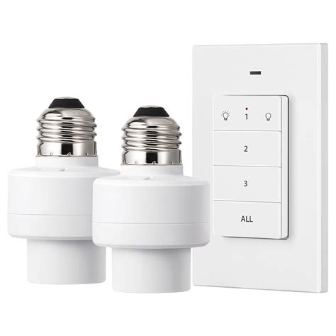 Dewenwils Remote Control Light Socket Wireless Light Switch For Pull