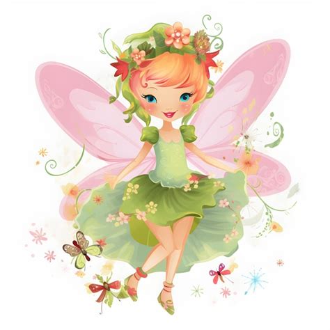 Premium Ai Image Playful Pixie Sprite Design