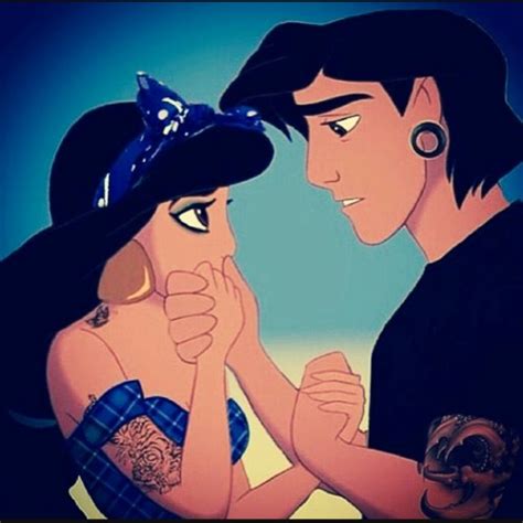 Aladdin And Jasmine In Love
