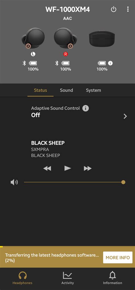 sony wf 1000xm4 version 2 0 0 is out this software update adds