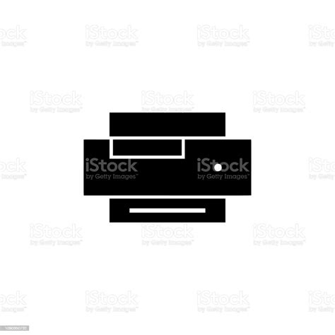 프린터 텍스트 아이콘입니다 텍스트 편집기의 간단한 문양 벡터 Ui와 Ux 웹사이트 또는 모바일 응용 프로그램에 대 한 아이콘을