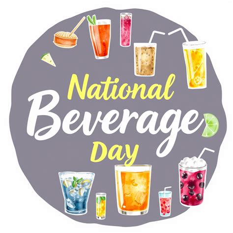 Free Download Best National Beverage Day Icons