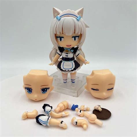 Promo 24cm Nekopara Vanilla Chocola Sexy Anime Girl Figure Plum