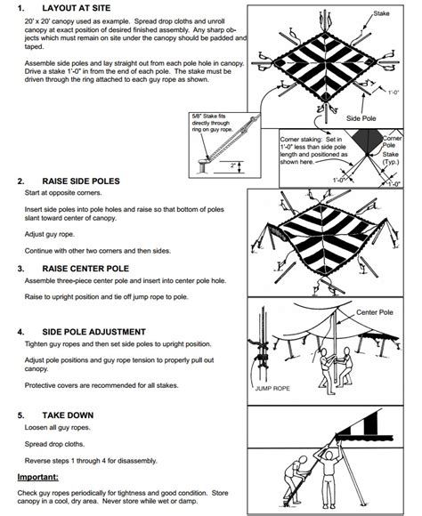 Diy Canopy Installation Instructions