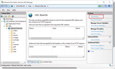 Redirect To HTTPS With Windows IIS Server 2019