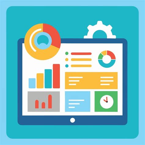 Admin Dashboard Graphics Illustration Premium Ai Generated Vector