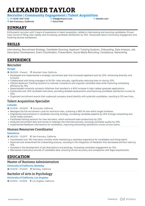 26 Recruiter Resume Examples Guide For 2025