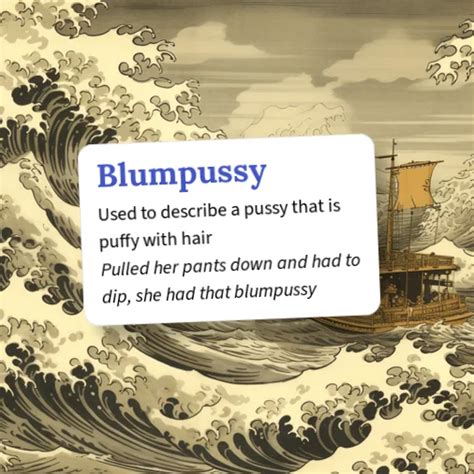 Urban Dictionary Blumpussy