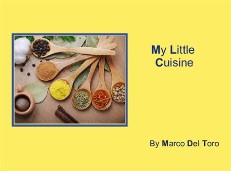 Marcos Cookbook Book 606114