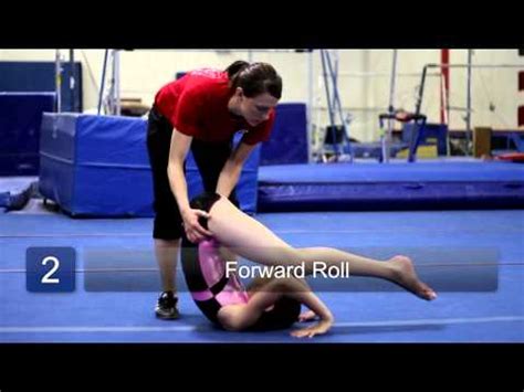 How To Do A Gymnastics Forward Roll and Handstand Roll