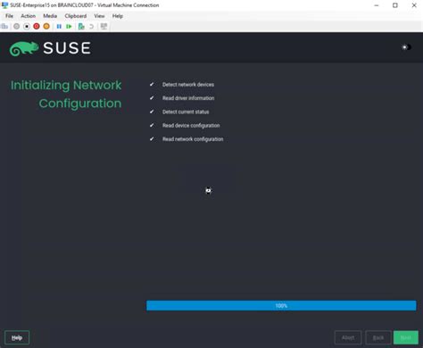 set up suse linux enterprise server 15
